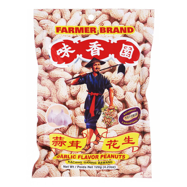 Farmer Brand Peanuts Garlic 120gm – Our Indian Grocery Store