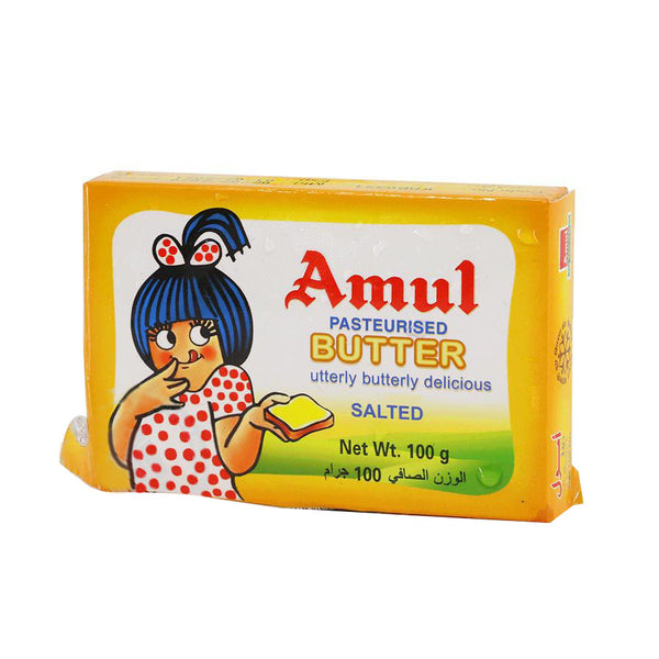 Amul Butter Salted 100gm – Our Indian Grocery Store