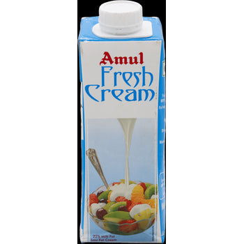 Amul Fresh Cream 250ml – Our Indian Grocery Store